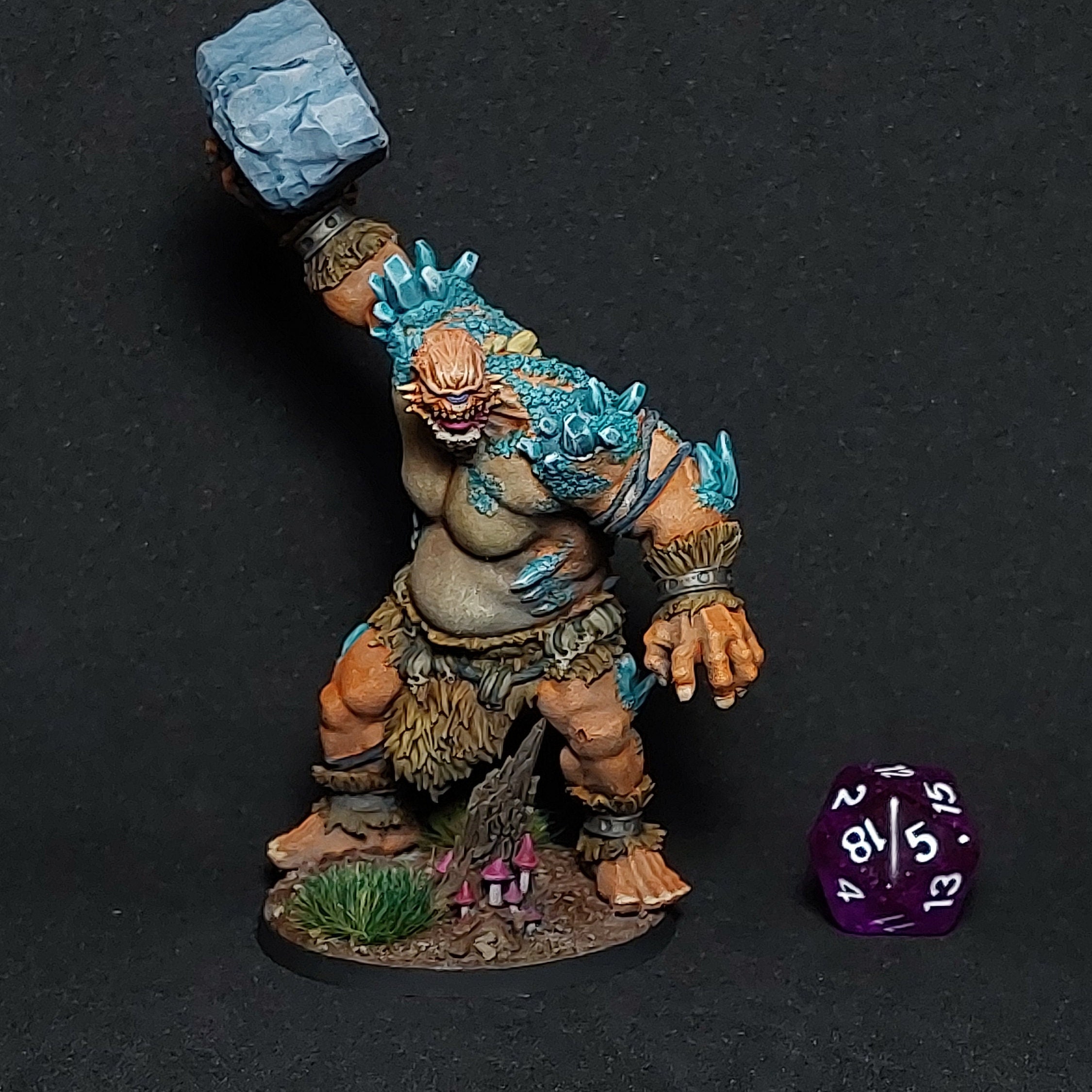 Cyclops / Giant Painted Dnd Miniature Mammoth Factory Dungeons - Etsy