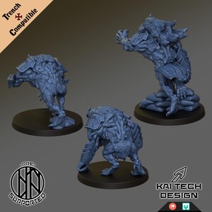 Sultanate Feral Beast Miniatures Inspired by Trench Crusade Iron Wall ...