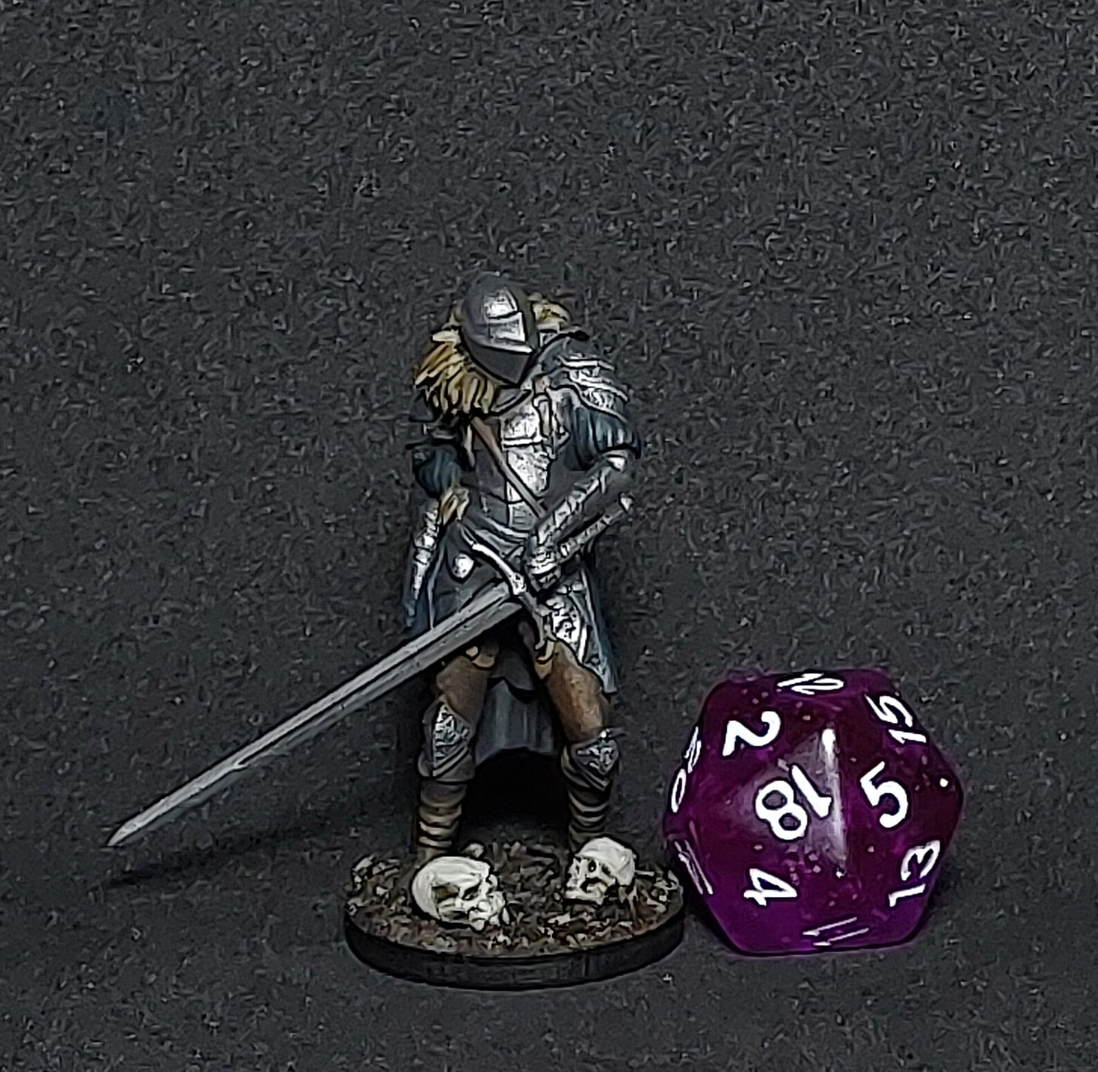 Dark Knight Miniature Inspired by Dark Souls Mini Designed by - Etsy