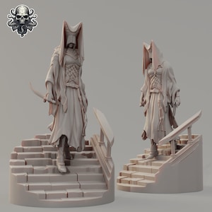 Night Monk Miniatures Inspired by Nox Monk From Elden Ring 3D Printed ...