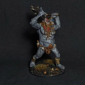 Ettin Miniature 2 Headed Giant Mini Painted Dnd Miniature Wizkids ...