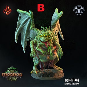 Frog Warrior Miniature Grung Mini 3D Printed Mini Crippled God Foundry ...