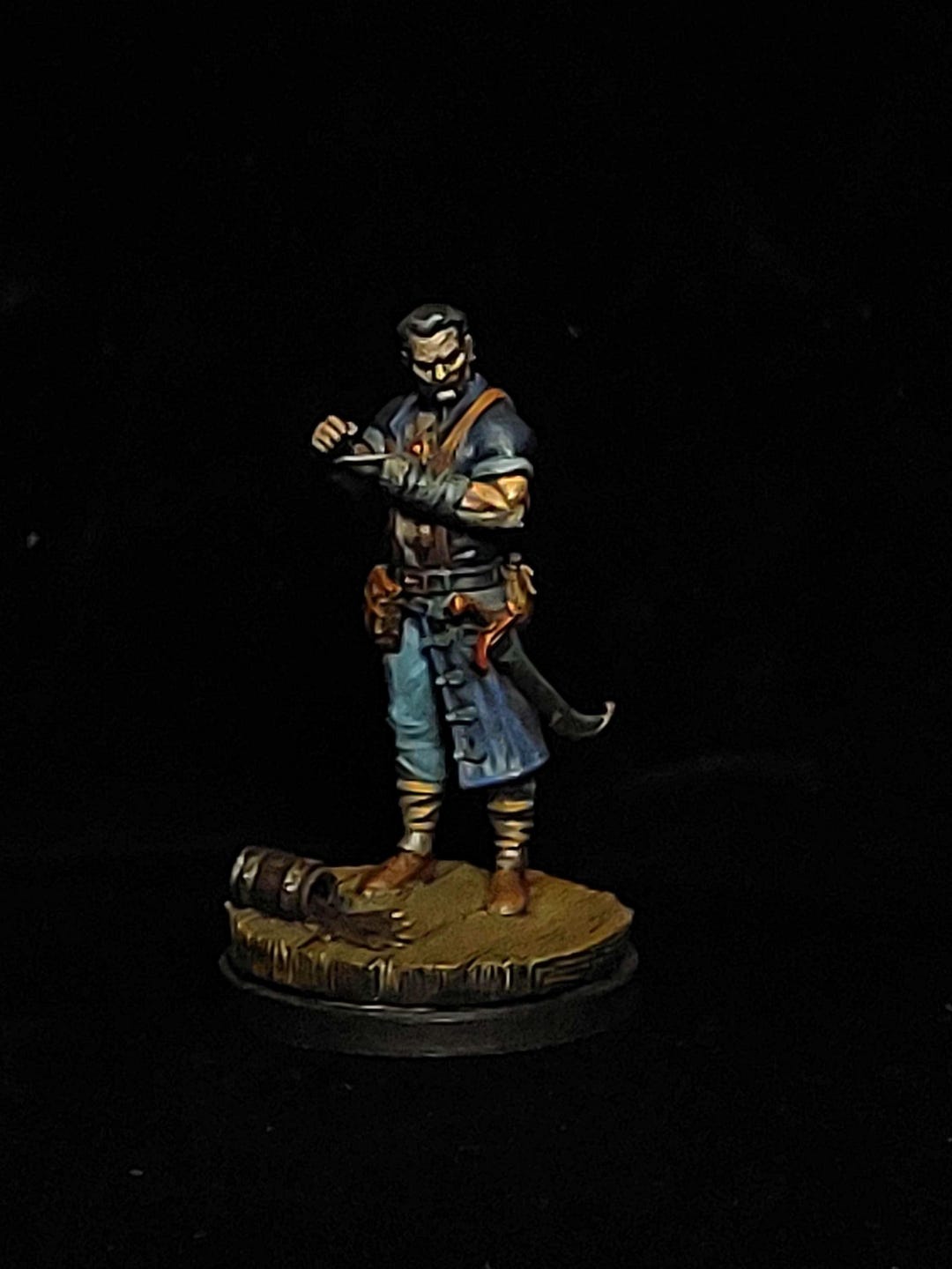Monk Fighter Brawler Miniature Painted Dnd Mini Dungeons and Dragons D ...