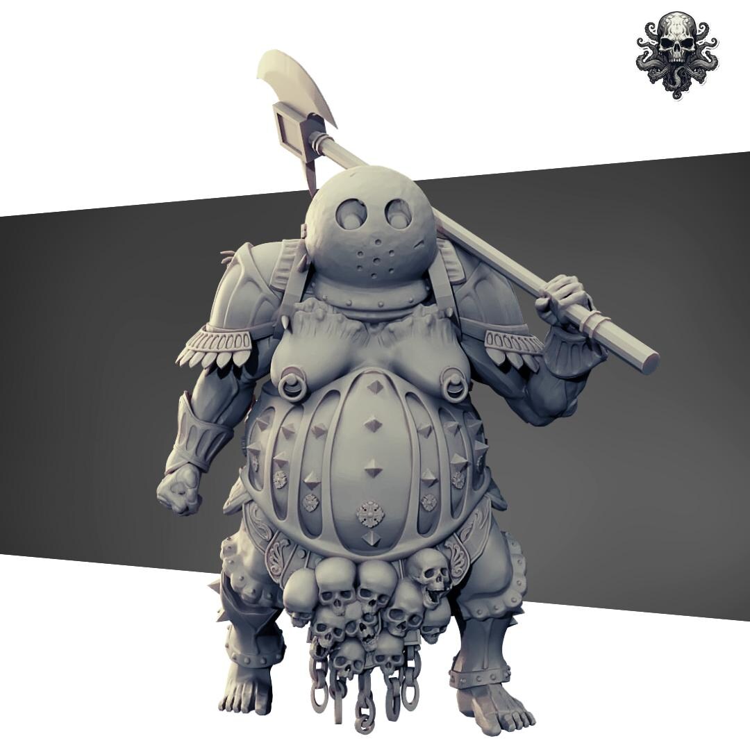 Sin Eater Smough Miniature Inspired by Dark Souls and Trench Crusade 3D ...