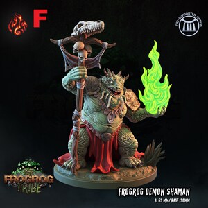 Frog Warrior Miniature Grung Mini 3D Printed Mini Crippled God Foundry ...