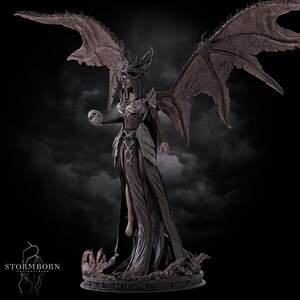 Female Demon Miniature Devil Succubus Mini Resin 3D Printed Stormborn ...