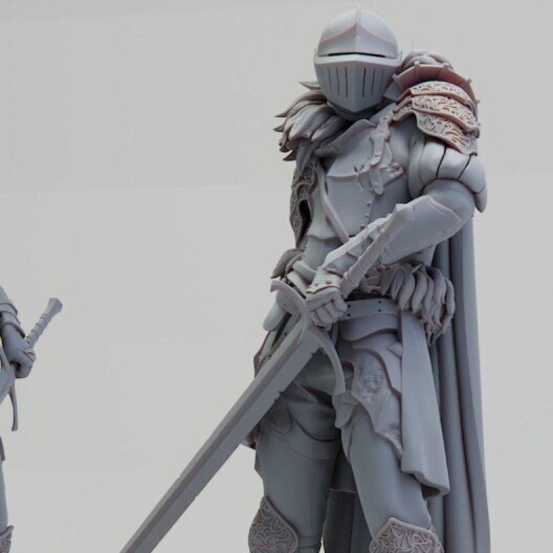 Dark Knight Miniature Inspired by Dark Souls Mini Designed by - Etsy