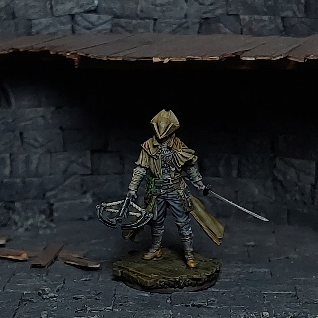 Gothic Style Rogue Miniature Fighter Mini Inspired by Bloodborne ...