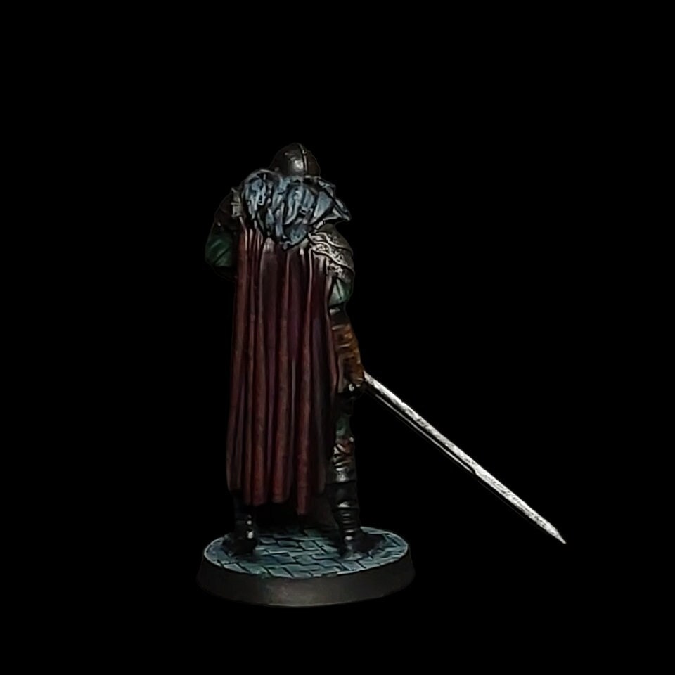 Dark Knight Miniature Paladin Inspired by Dark Souls Mini - Etsy