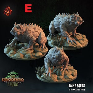 Frog Warrior Miniatures Grung Mini 3D Print Crippled God Foundry Mini ...