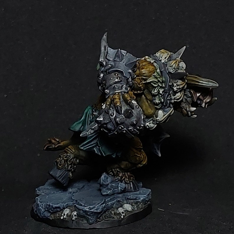 Minotaur Berserker Painted Dnd Miniature From Bestiarum Games - Etsy