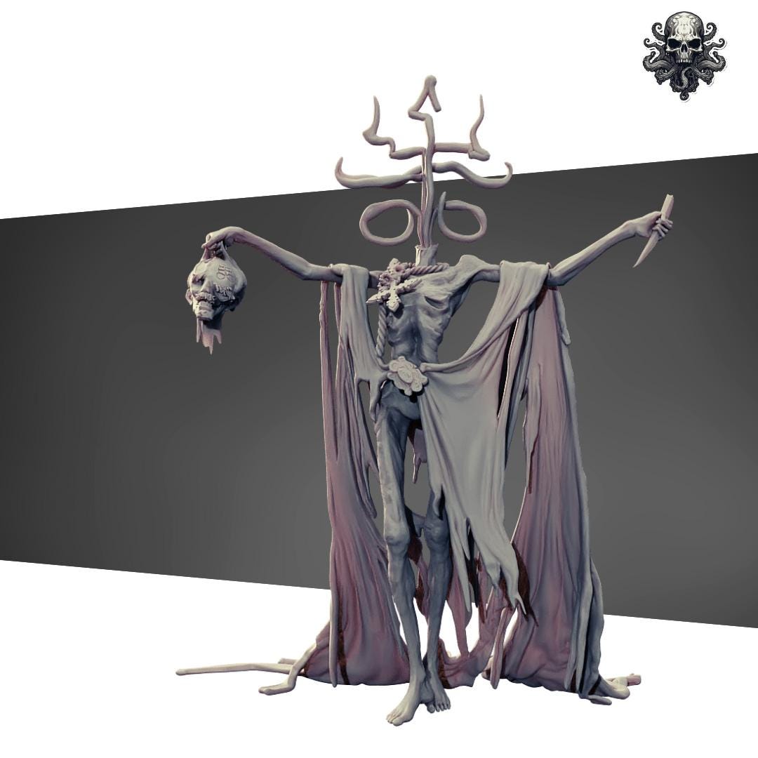 Chorister Midra Miniature Inspired by Trench Crusade Elden Ring ...