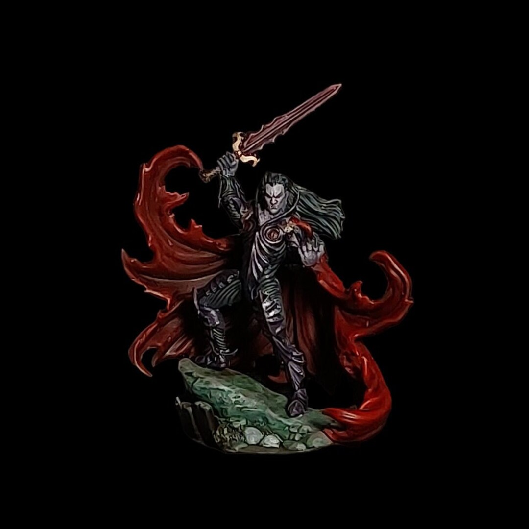 Vampire Lord Miniature Painted Dnd Mini Crippled God Foundry Dungeons ...