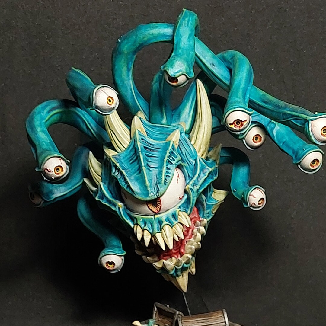 Beholder Miniature Eye Tyrant Mini Painted Dnd Mini Artisan Guild ...