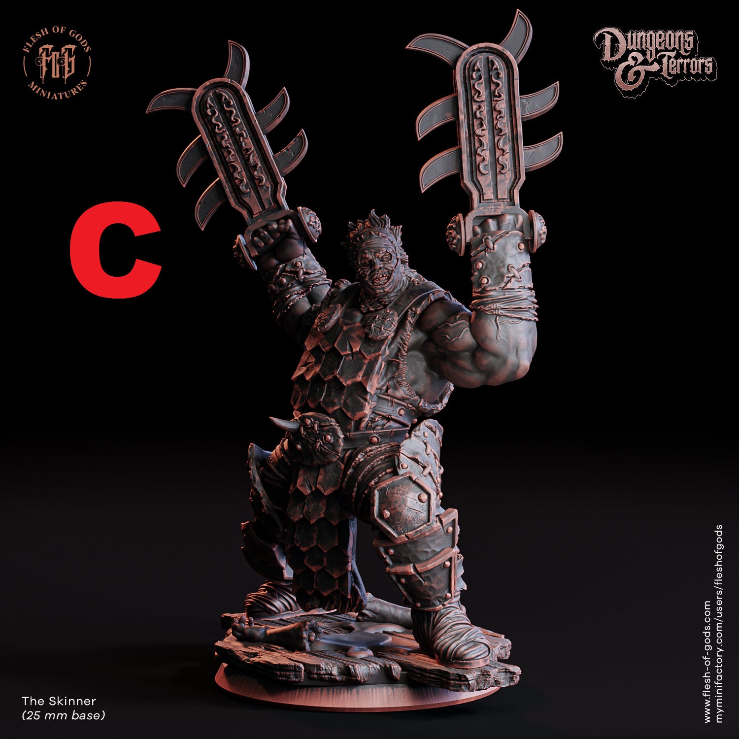 Horror Dark Fantasy Miniatures Designed by Flesh of Gods - Etsy