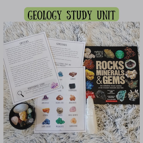 Homeschool Geology - Etsy