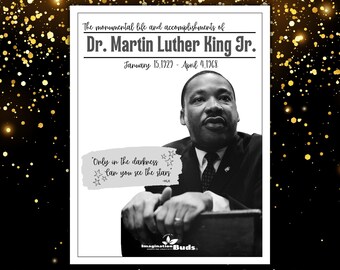 Martin Luther King Jr MLK Unit Study - Etsy