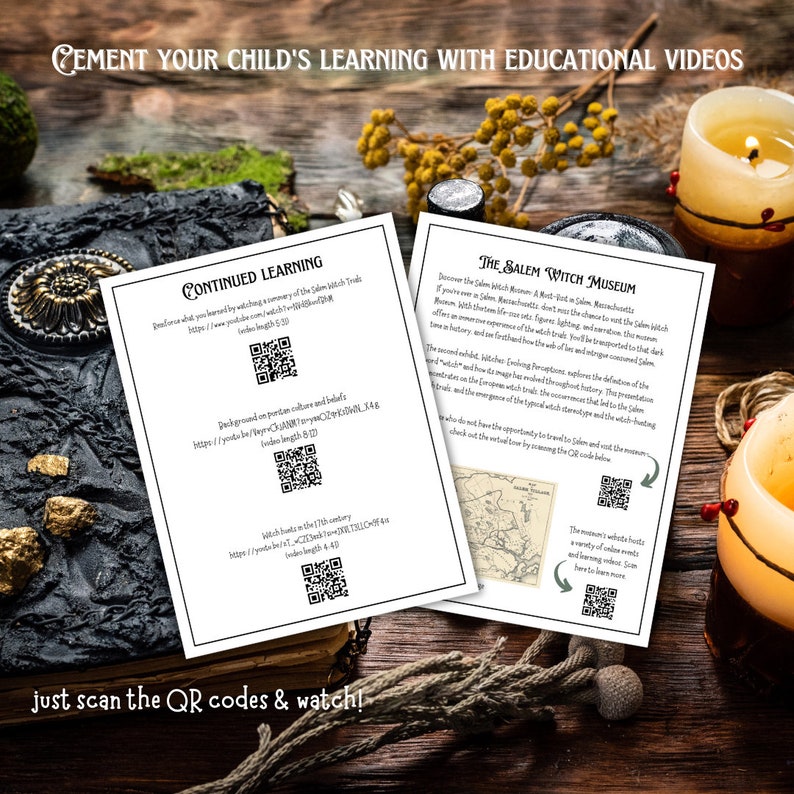 History Study Unit- the Salem Witch Trials Homeschool Curriculum Study ...