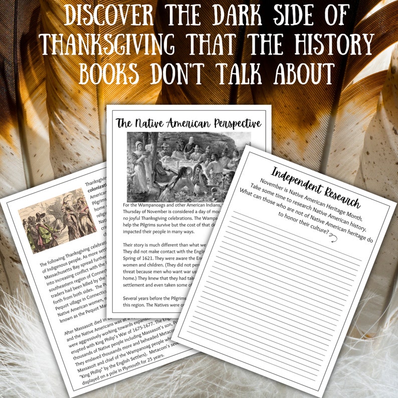 The First Thanksgiving | Study Unit | American and Native American ...