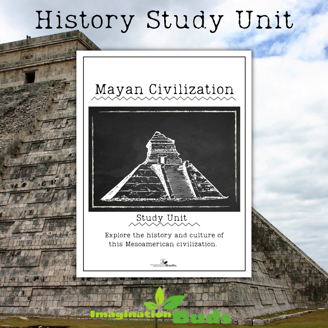 Mayan Civilization History Study Unit - Etsy