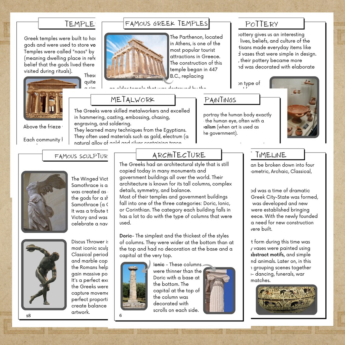 Art History- Ancient Greek - Art, History, Culture, Architecture ...