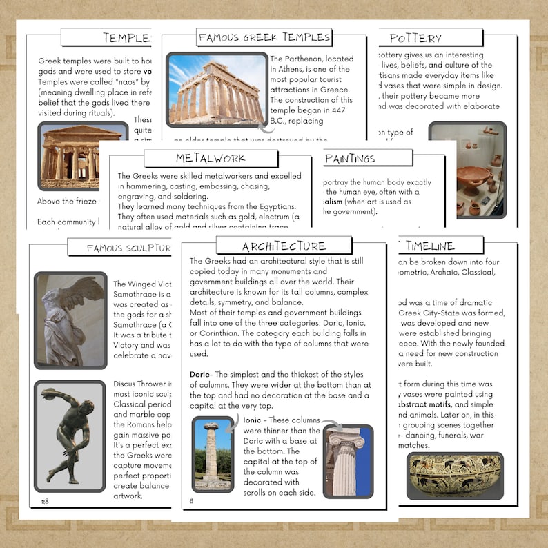 Art History- Ancient Greek - Art, History, Culture, Architecture ...