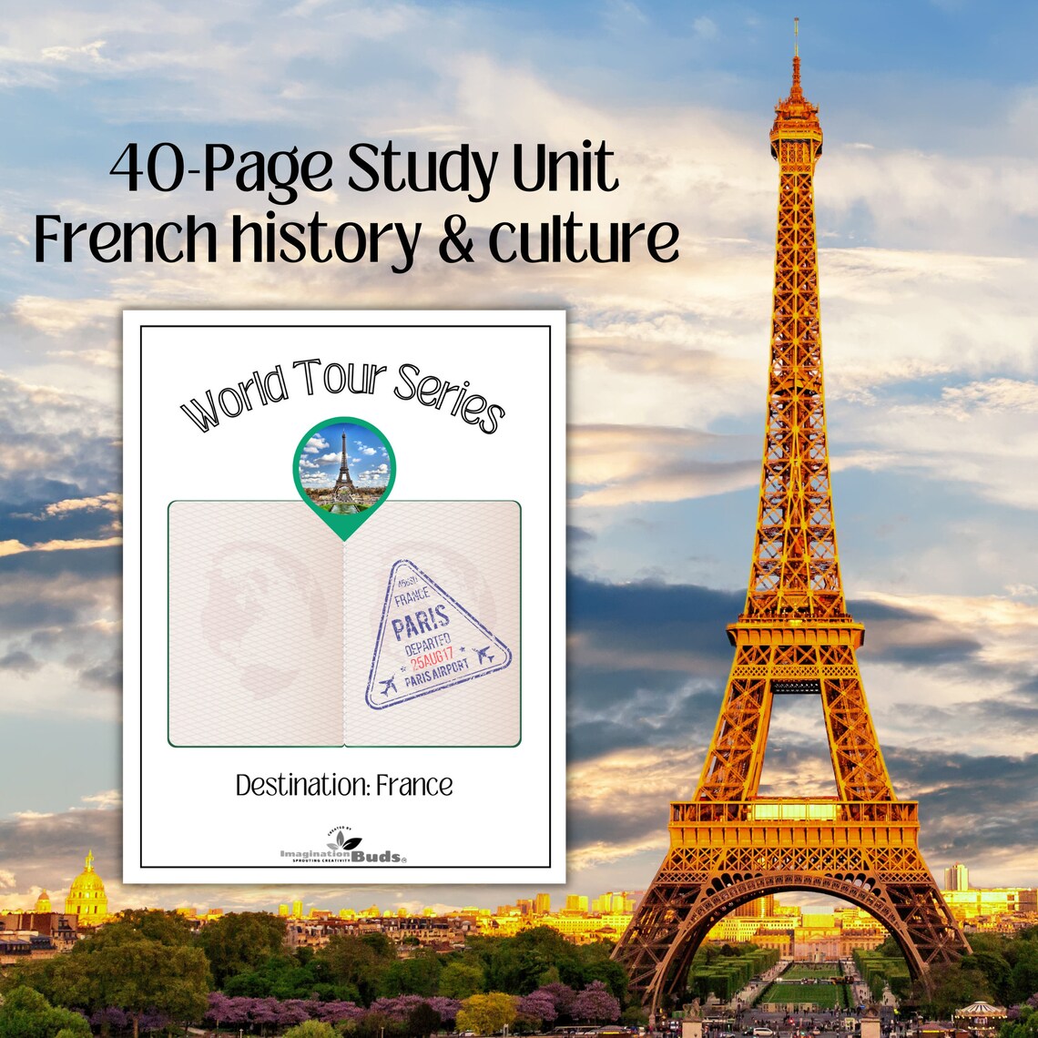 France Study Unit Digital Download Homeschool Curriculum - Etsy