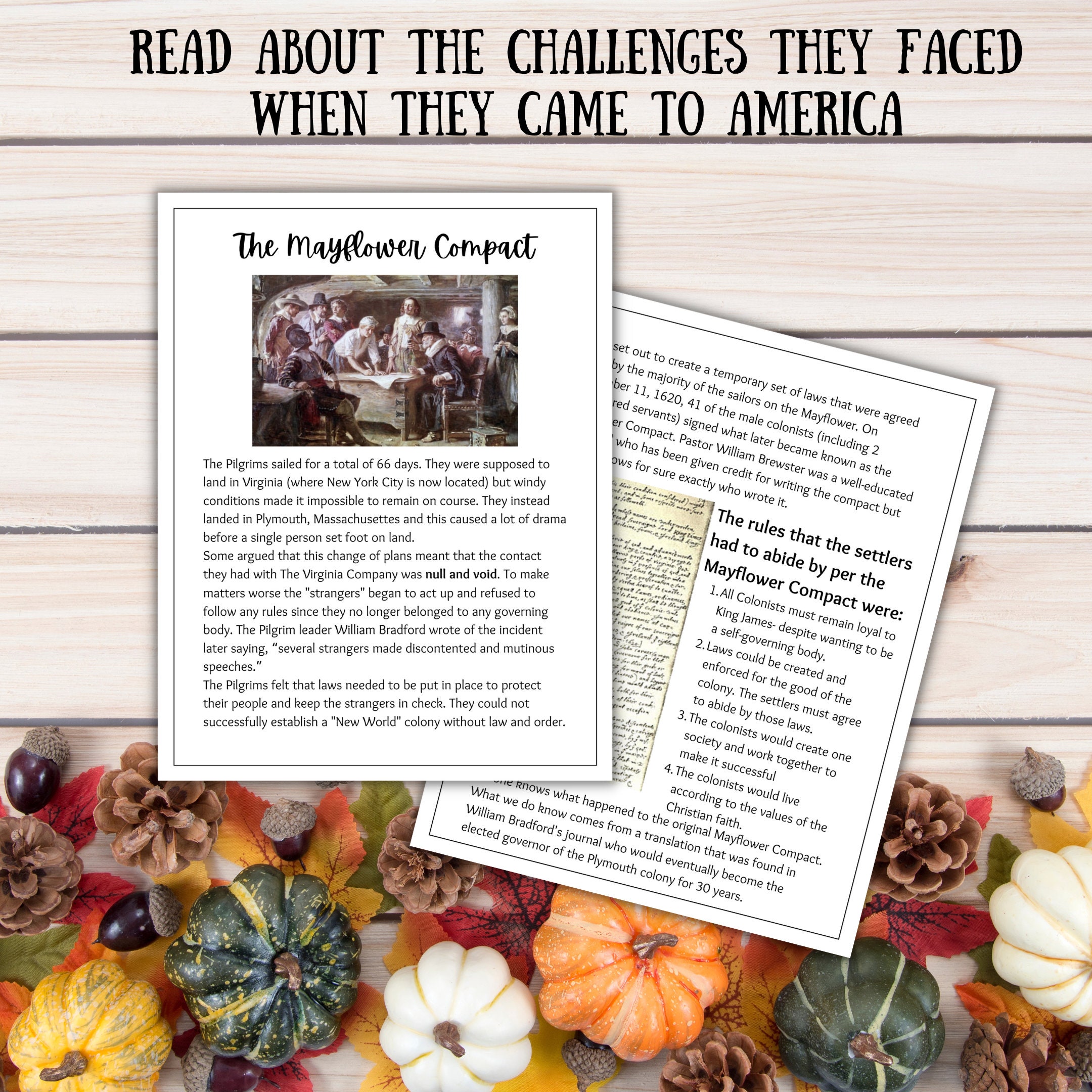 The First Thanksgiving | Study Unit | American and Native American ...