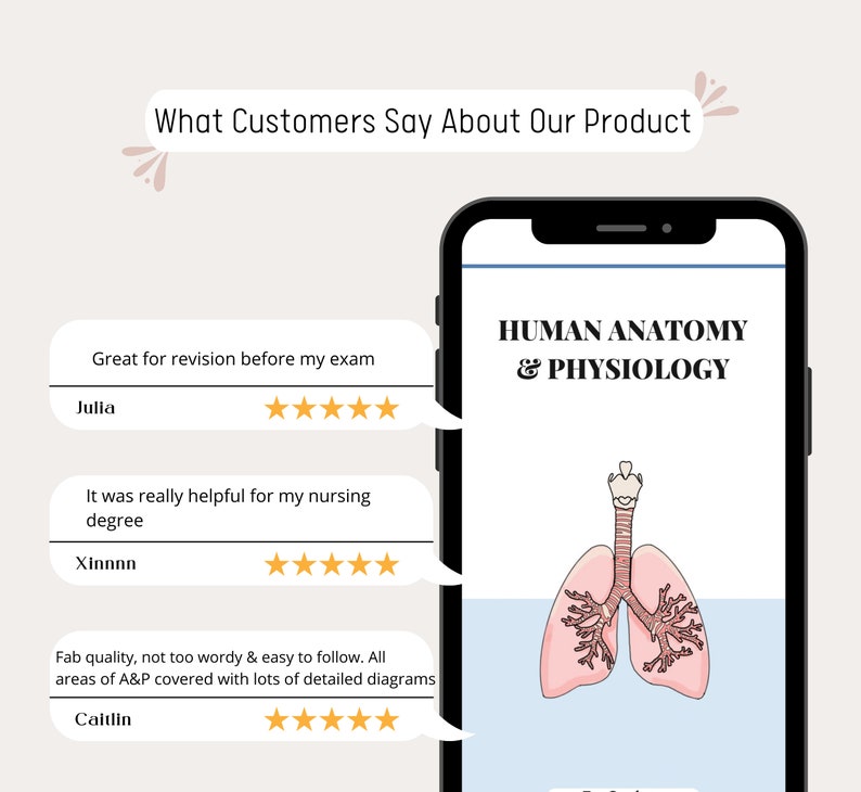 Anatomy and Physiology, Digital Download, Student Nurse Revision ...