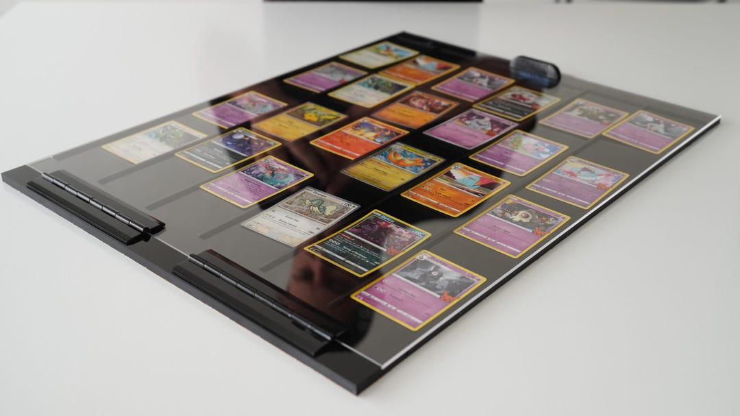 Acrylic Trading Card Display: Portable Retail Booth for TCG - Etsy