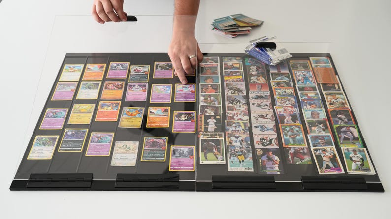 Acrylic Trading Card Display: Portable Retail Booth for TCG - Etsy