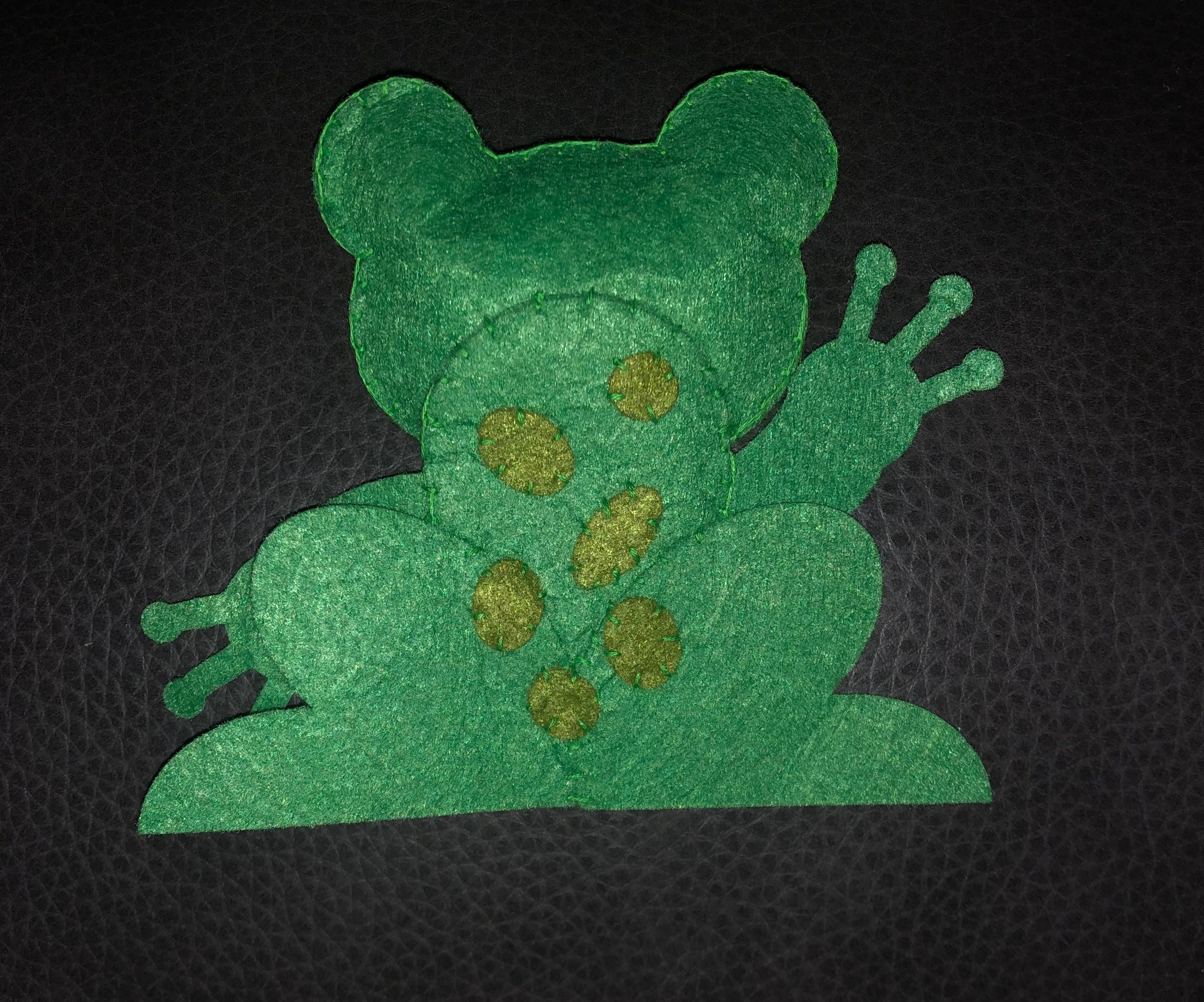 Frog Finger Puppet SVG - Etsy