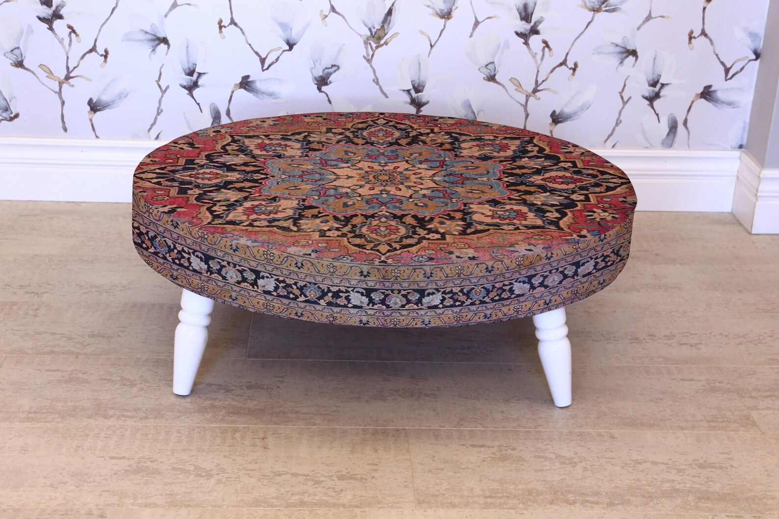 Muebles para solárium, otomana para guardería, diseño geométrico, patas ...