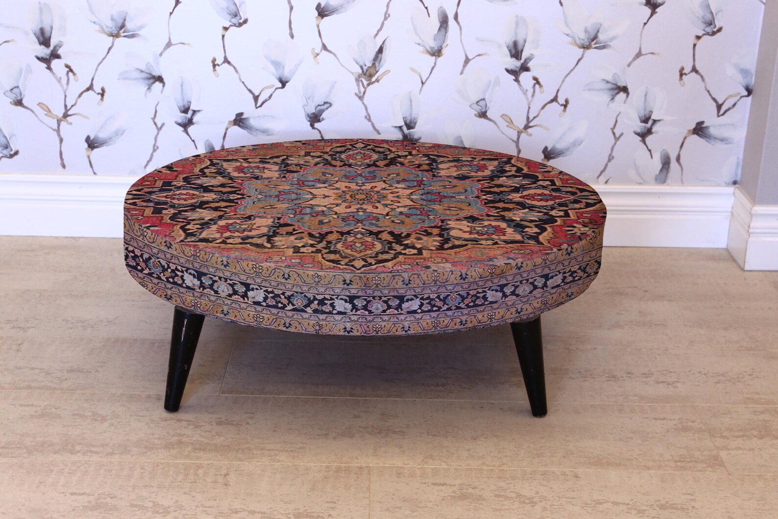 Muebles para solárium, otomana para guardería, diseño geométrico, patas ...