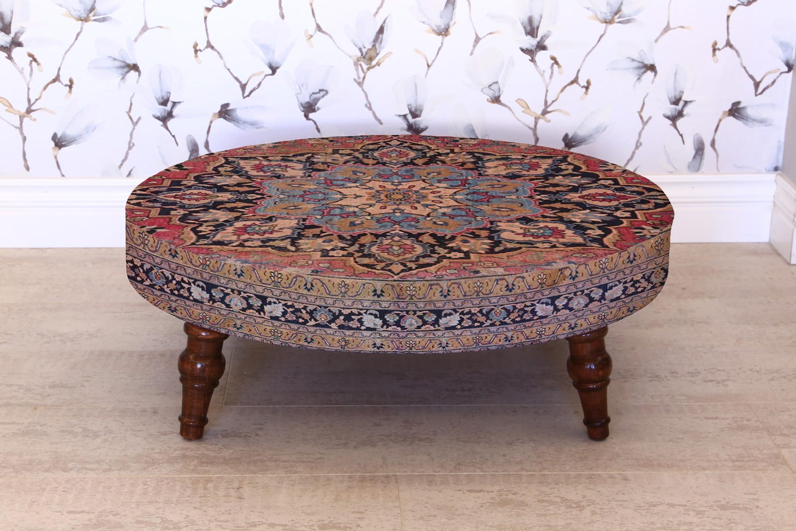 Muebles para solárium, otomana para guardería, diseño geométrico, patas ...