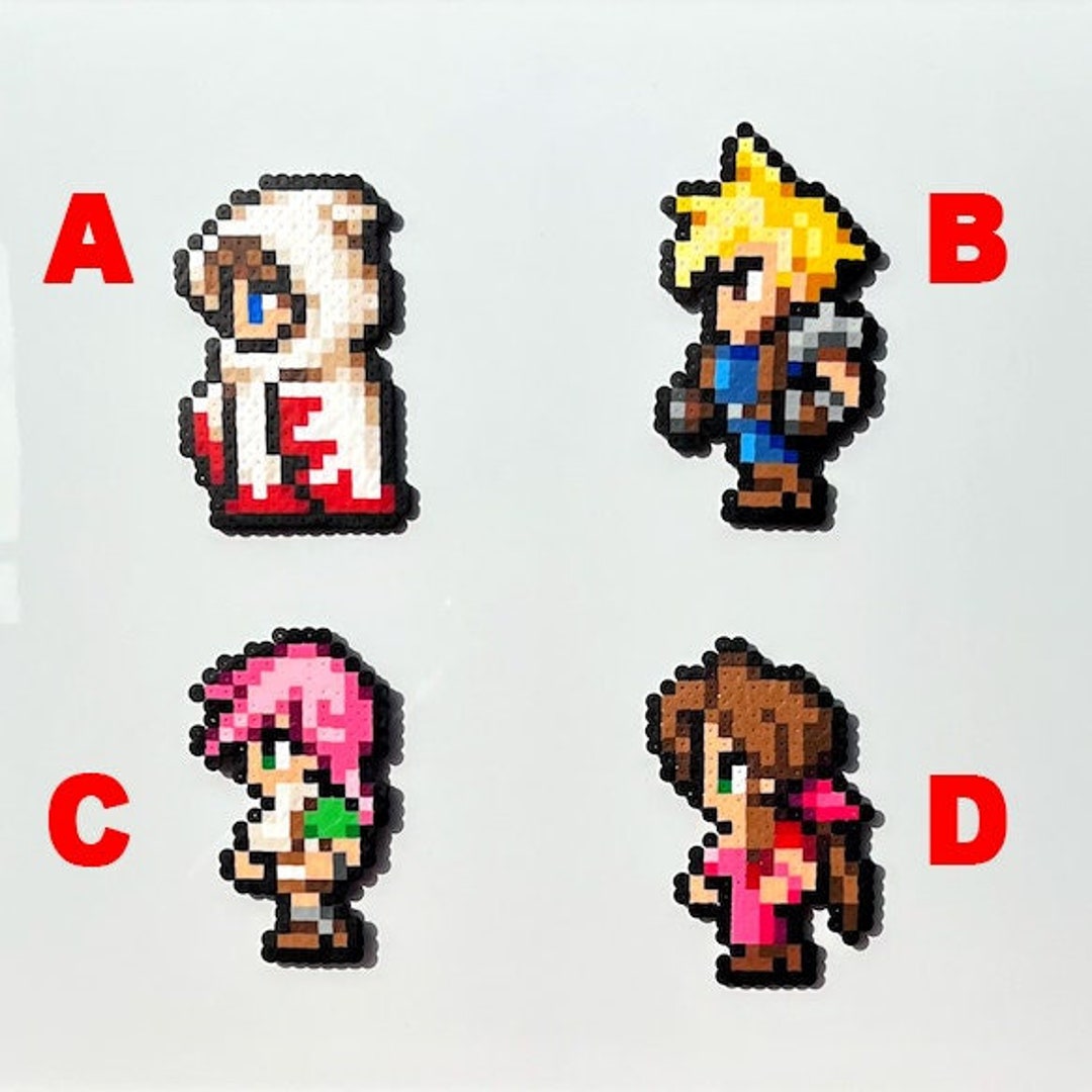 Final Fantasy 8-bit Perler Bead Magnet - Pick Your Own! - Etsy