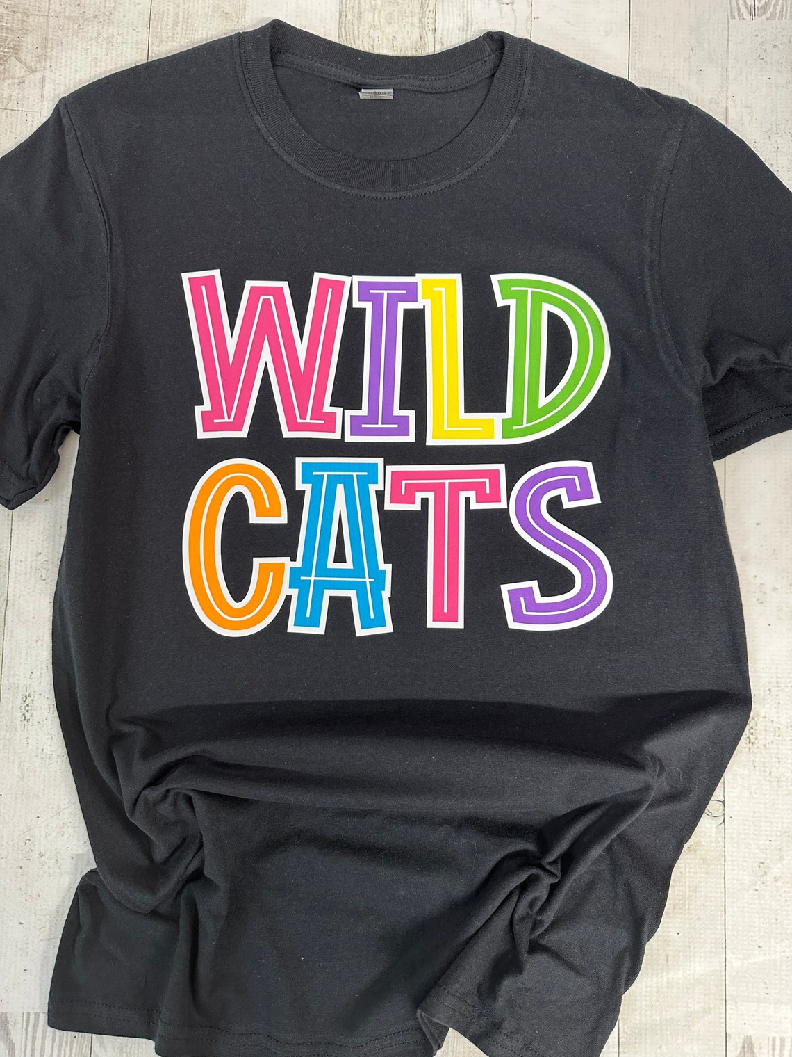Wildcats Shirt Custom Mascot Tshirt Wildcat Pride Shirt School Spirit ...