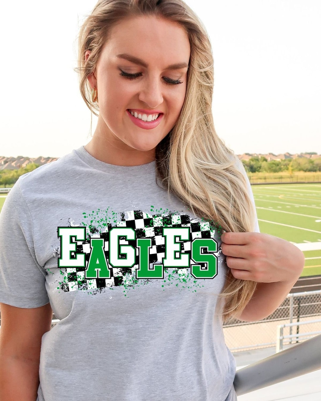 Eagles Custom Mascot Shirt, Personalized School Shirt, Game Day Tshirt ...