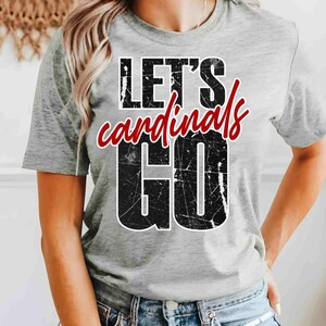 Cardinals Shirt Cardinal Pride Tshirt Cardinal Tees School Spirit T ...