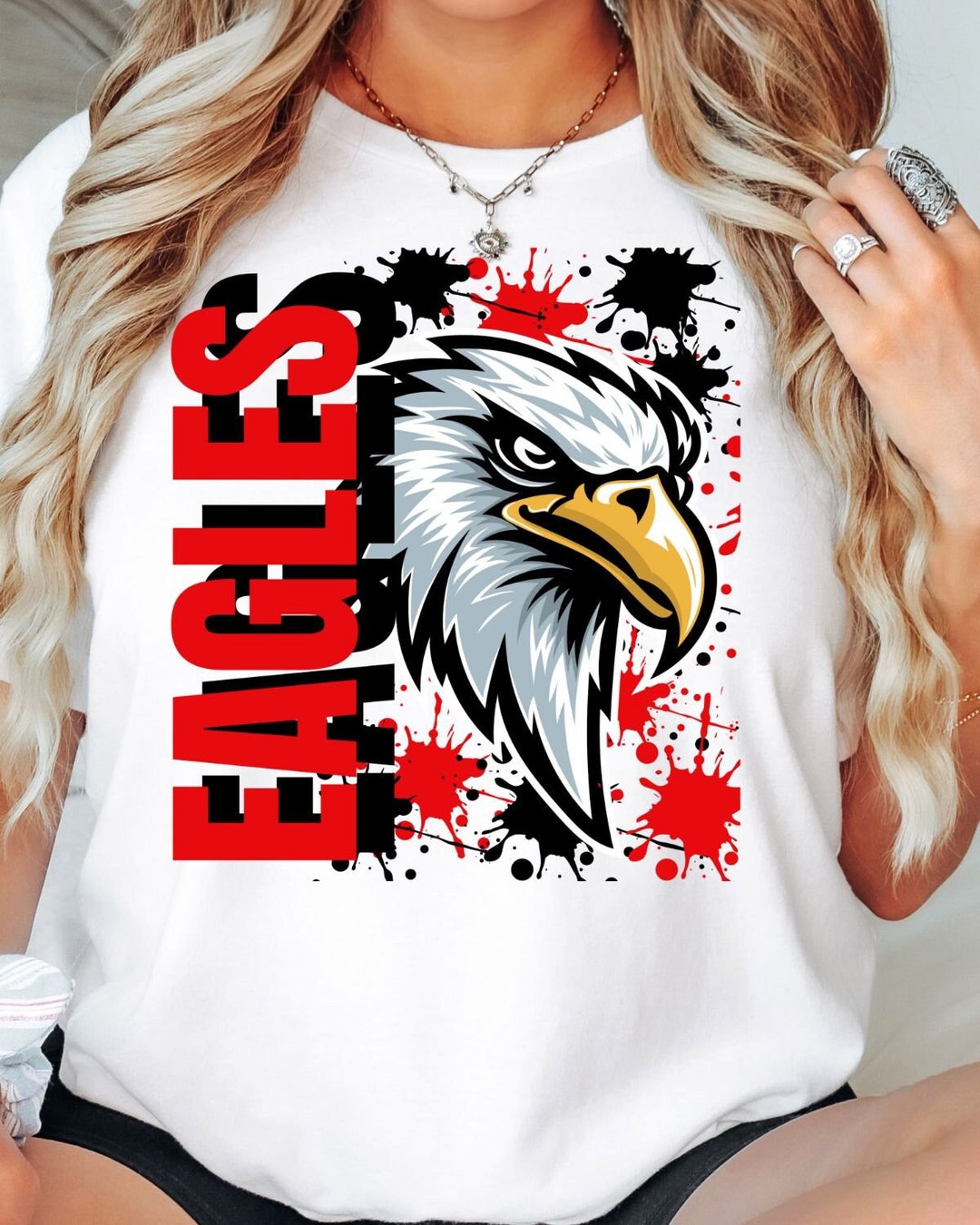 Eagles Shirt Custom Eagles Team Shirt Eagle Pride Tee School Spirit ...
