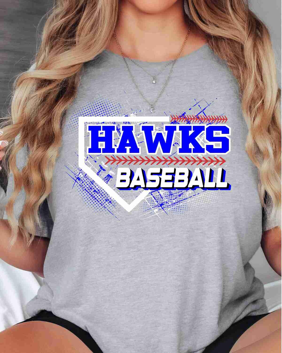 Custom Baseball Shirt Hawks Baseball Shirt Baseball Mom Sweatshirt ...