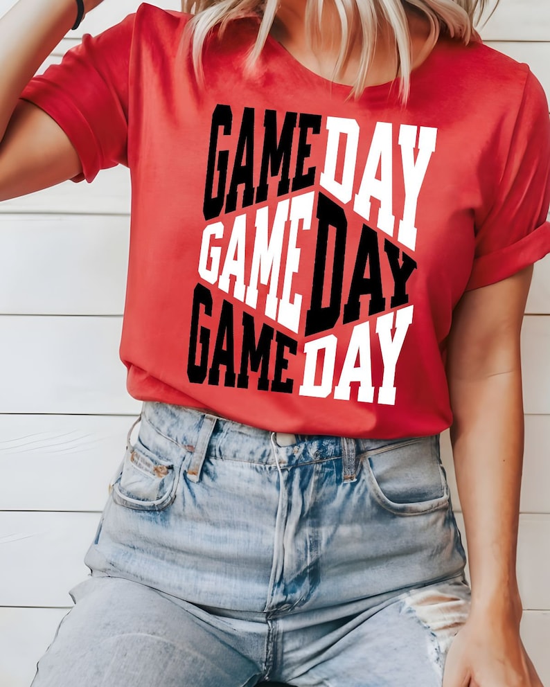 Game Day Shirt Football Tshirt Baseball Shirt Soccer Shirt Softball ...
