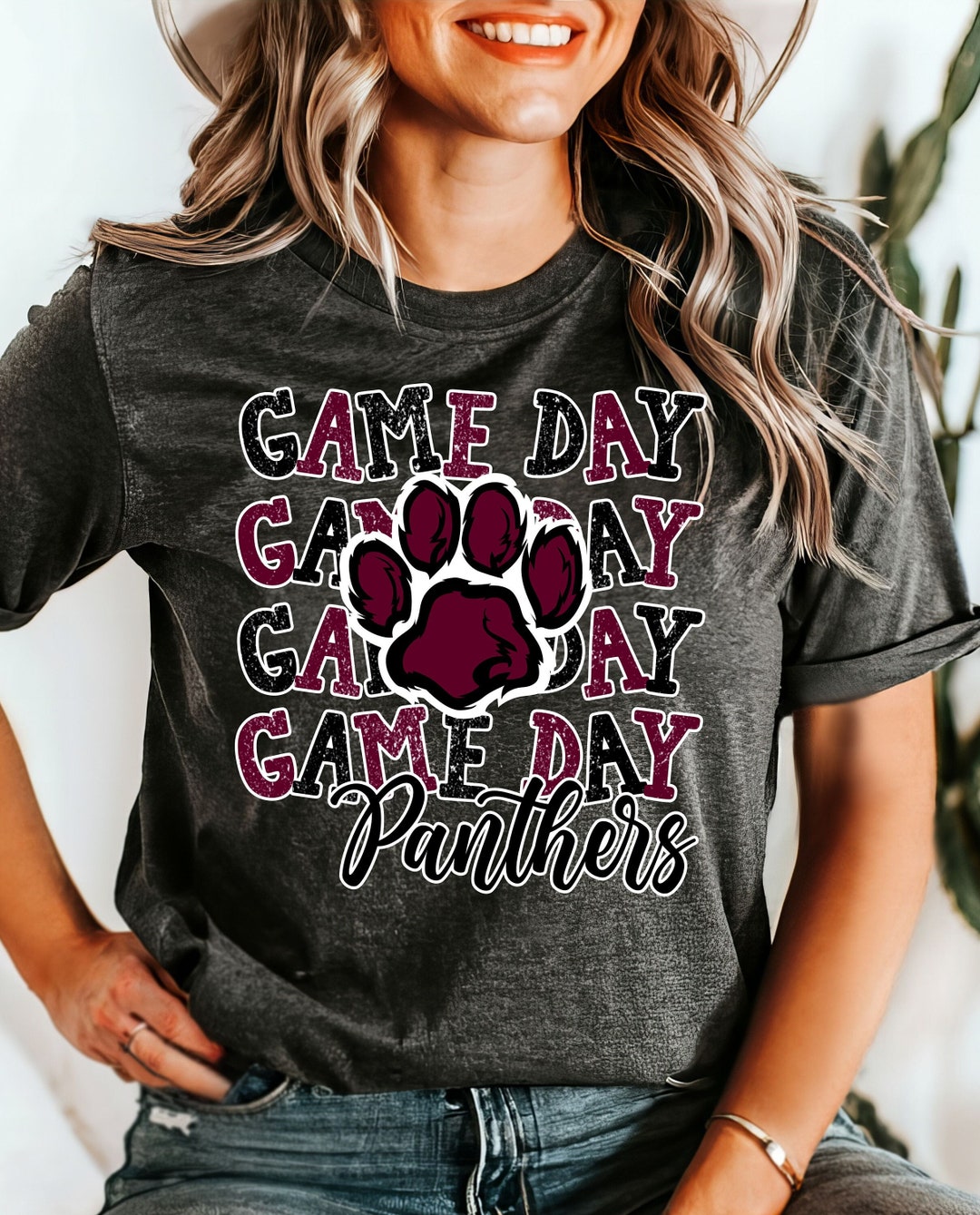 Panthers Shirt Custom Mascot Shirt School Spirit Tees Sports Shirt Game ...