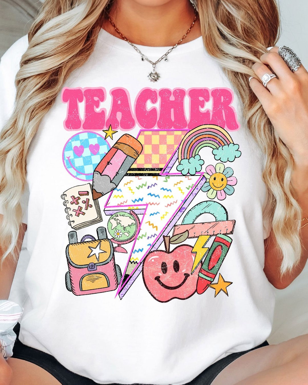 Teacher Shirt Teacher Appreciation Gift Back to School Teacher Tees ...