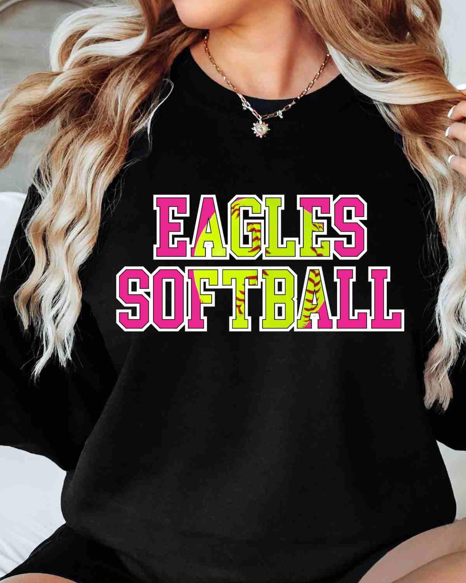 Custom School Mascot Shirt Softball Shirt Softball Mom Shirt High ...