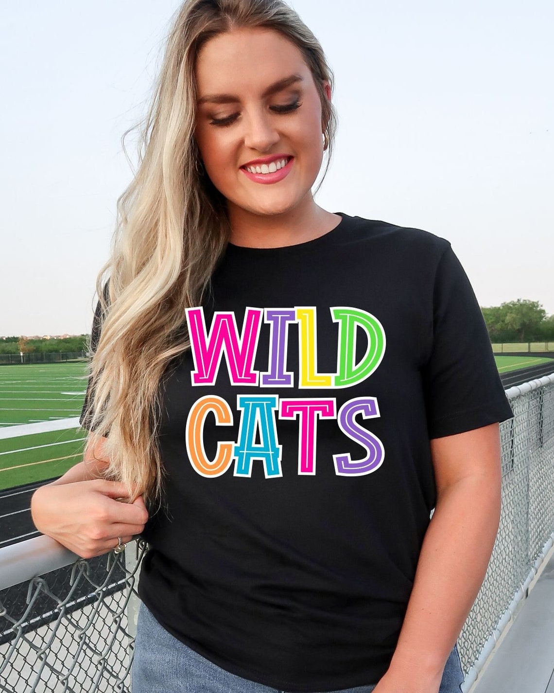 Wildcats Shirt Custom Mascot Tshirt Wildcat Pride Shirt School Spirit ...