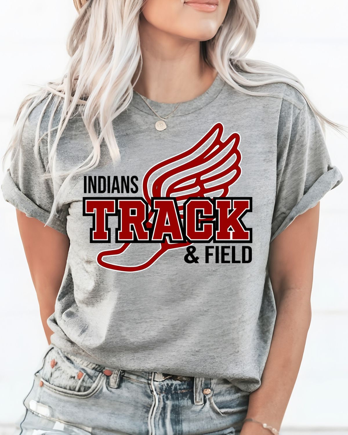 Indians Custom Track and Field Shirt Track Mom Shirts for Track & Field ...