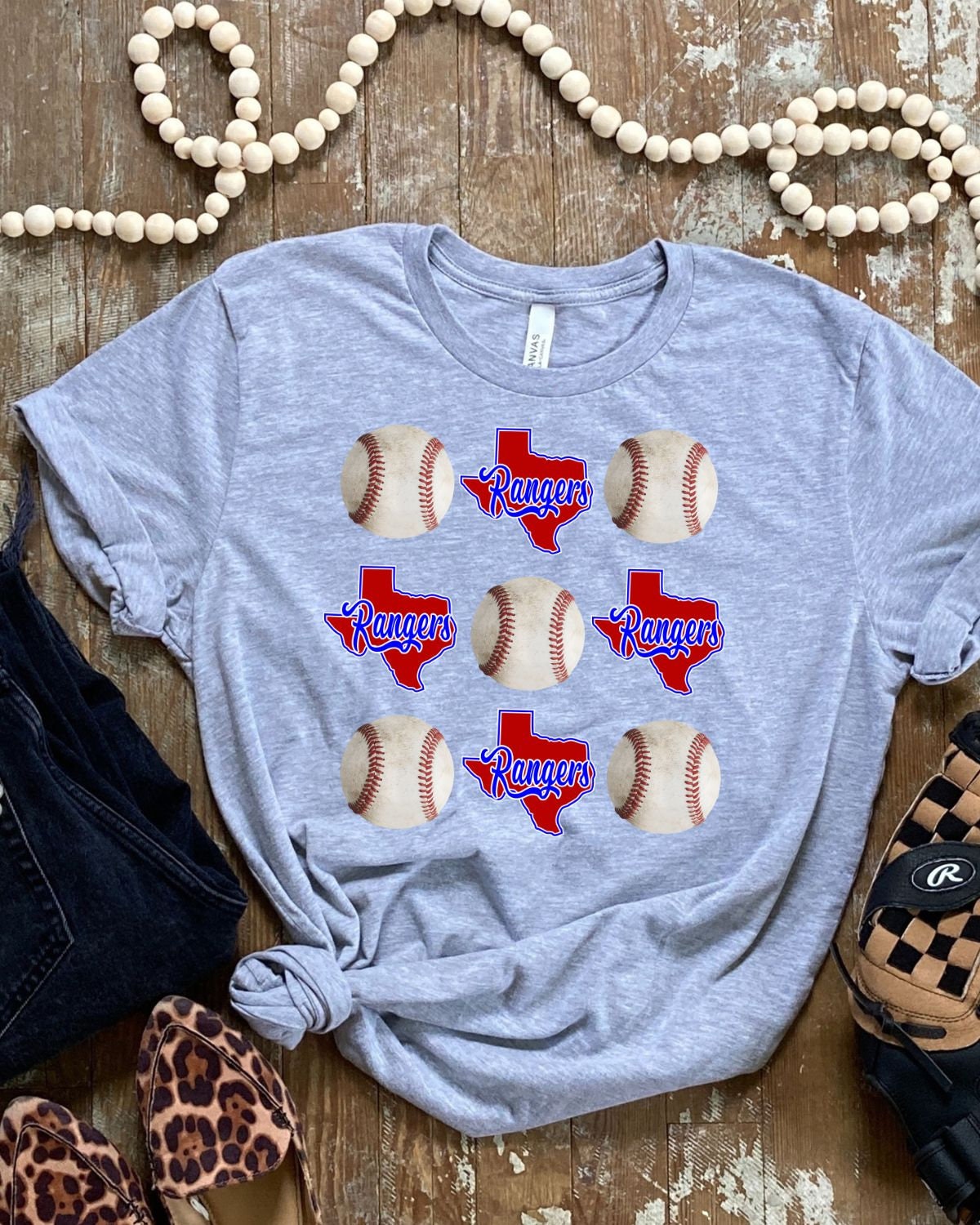 Texas Ranger Shirt Texas Ranger Shirt Woman Texas Baseball Ranger Tee ...