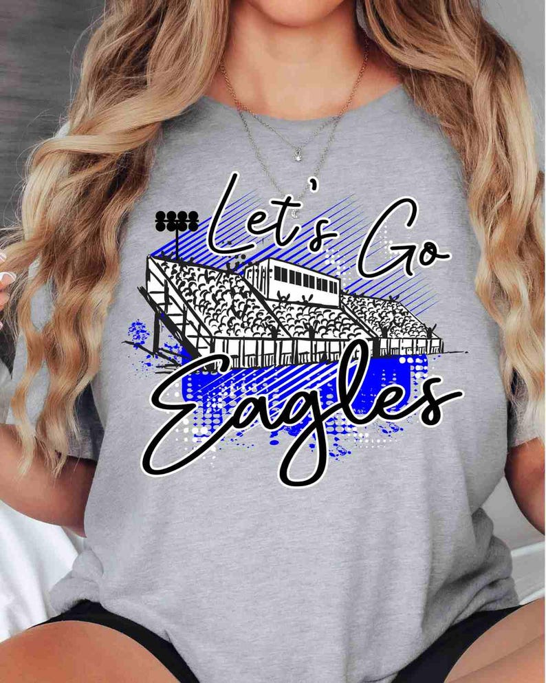 Eagles Shirt Custom School Shirt Custom Mascot Shirt Game Day Apparel ...