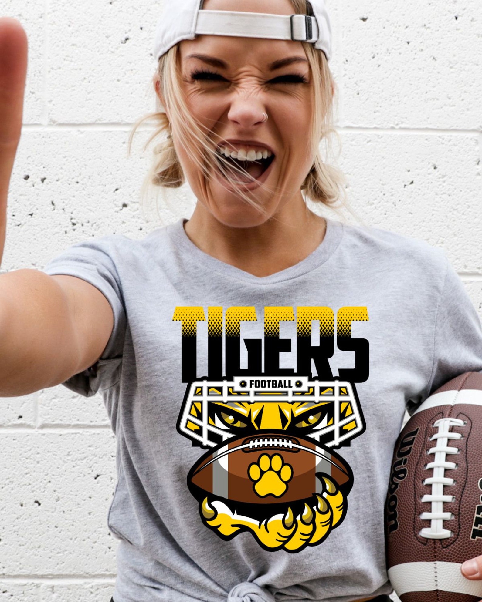 Tigers Football Shirt, Tigers Shirt, Tiger Pride Shirt, School Spirit Shirt, Football Mom Shirt ...